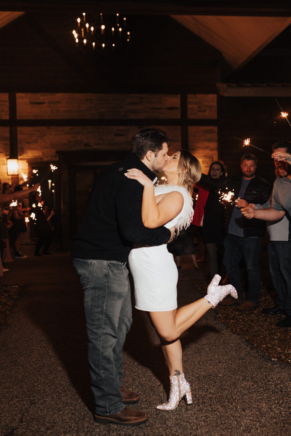 Blush and Burgundy Winter Texas Wedding - Storyboard Wedding